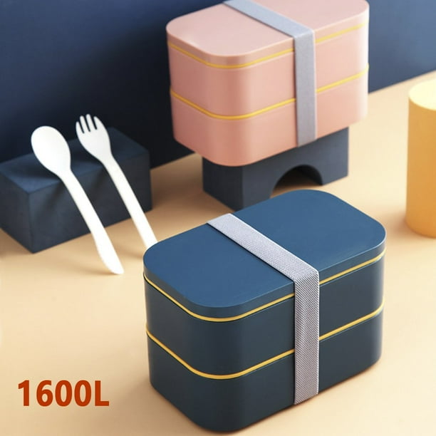 Classic -in-One Stackable Lunch Box - Sleek and Modern Bento Box Design ...