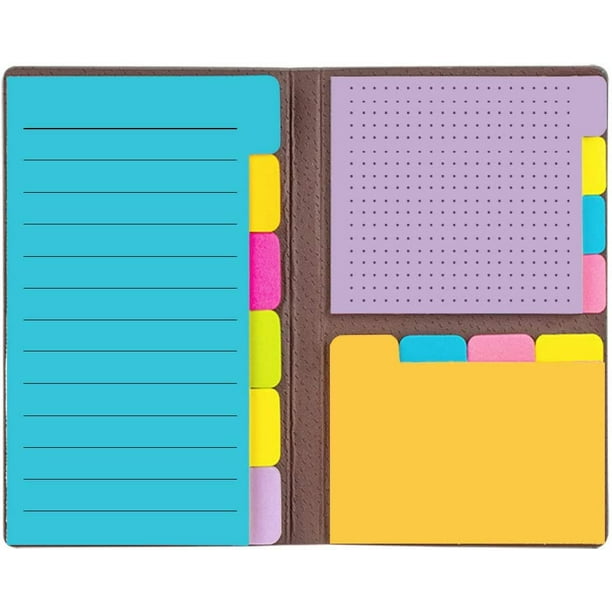 Colored Divider Sticky Notes Bundle Set Self-Stick Note by LE PAION ...