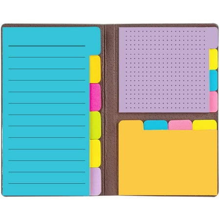 Colored Divider Sticky Notes Bundle Set Self-Stick Note by LE PAION ...