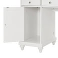 Crosley Palmetto Computer Desk, White - Walmart.com