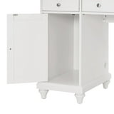 Crosley Palmetto Computer Desk, White - Walmart.com