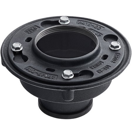 Zurn Z415-2NL-P-L/TOP Cast Iron Floor Drain Less Grate with 2" Neo-Loc ...