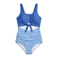 2026 Girls Swimsuit One Piece Swimsuits Cutout Ruched Bathing Suits ...