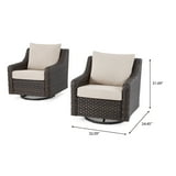 Better Homes & Gardens River Oaks Outdoor 5-Piece Wicker Conversation ...