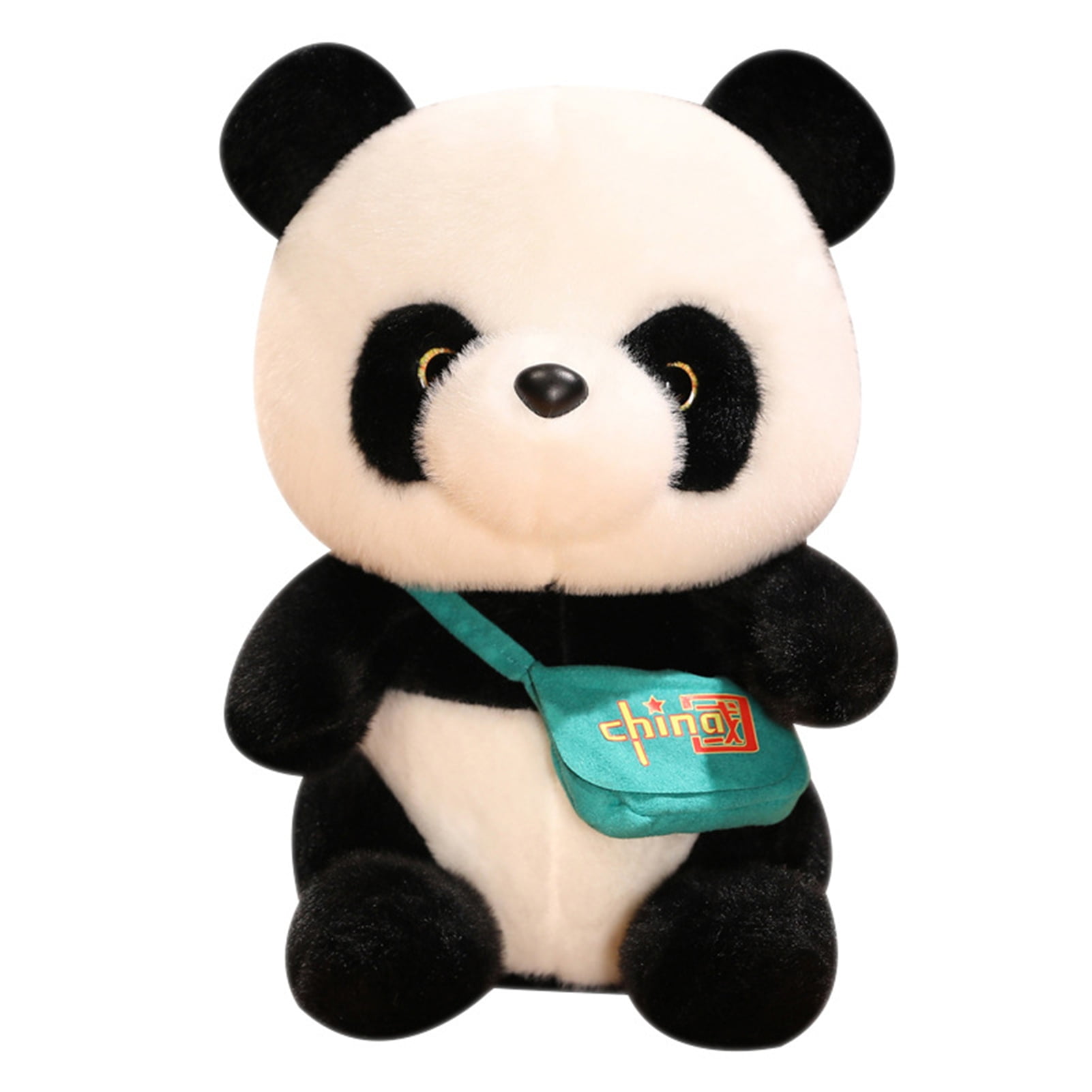 25/30/40cm Simulation Panda Doll Mini Messenger Bag Soft Cute Animal ...