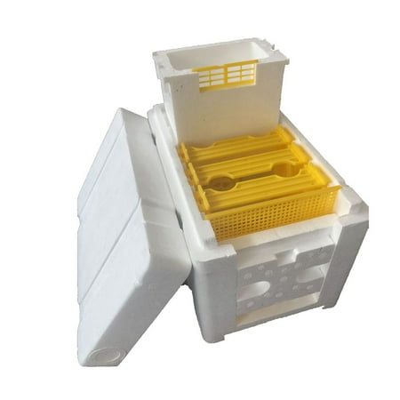 ziyahihome Home Hive Box Beehive Pollination Box Beekeeping Garden Bee ...