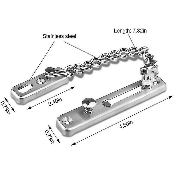 Stainless Steel Door Security Chain Lock | Walmart en línea