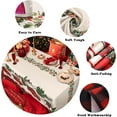 Christmas Table Cloth,Christmas Tablecloth Rectangle 60 x 84,Wrinkle ...