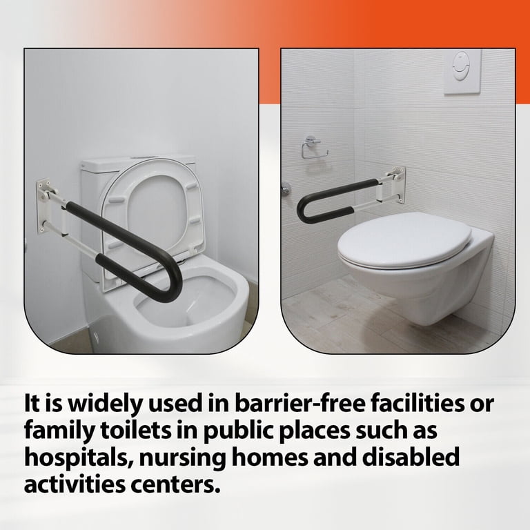 Handicap Rail Bathrooms Home Amazon.com: Toilet Handicap Grab Bars,