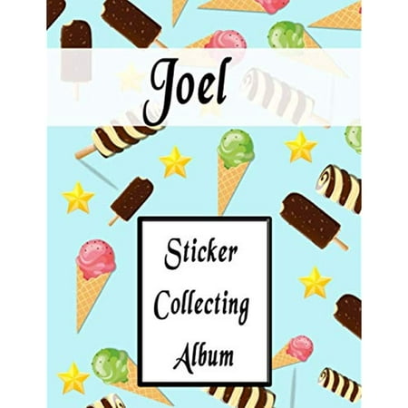 Joel Sticker collecting album: Funny Joel personalized sticker album ...