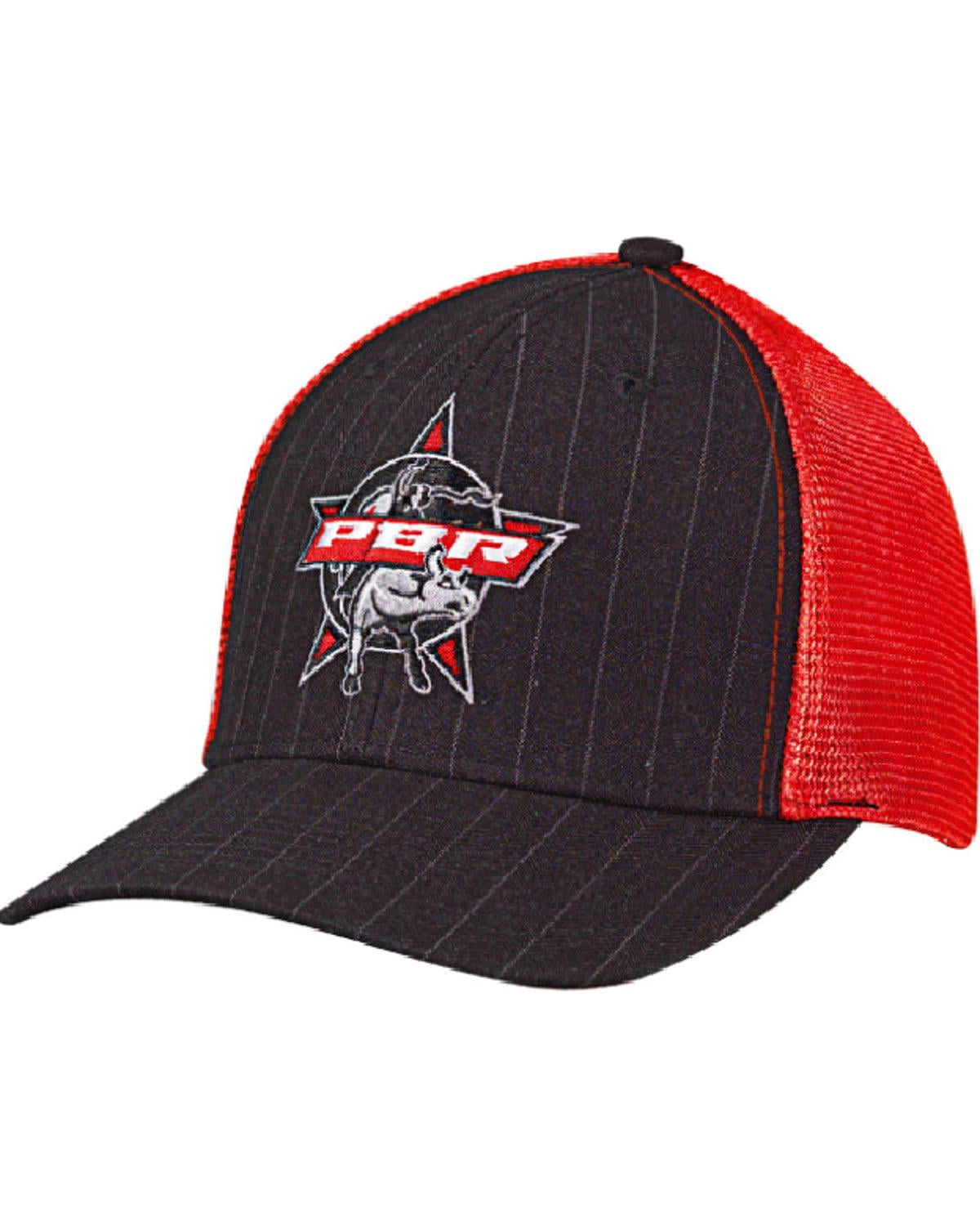 pbr men's pinstripe mesh snap baseball cap - 1595764 - Walmart.com