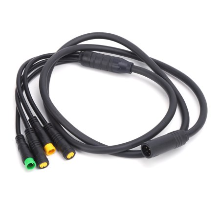 Zyyini Waterproof 1T4 Electric Bike Cable Harness Gear Sensor Extension ...