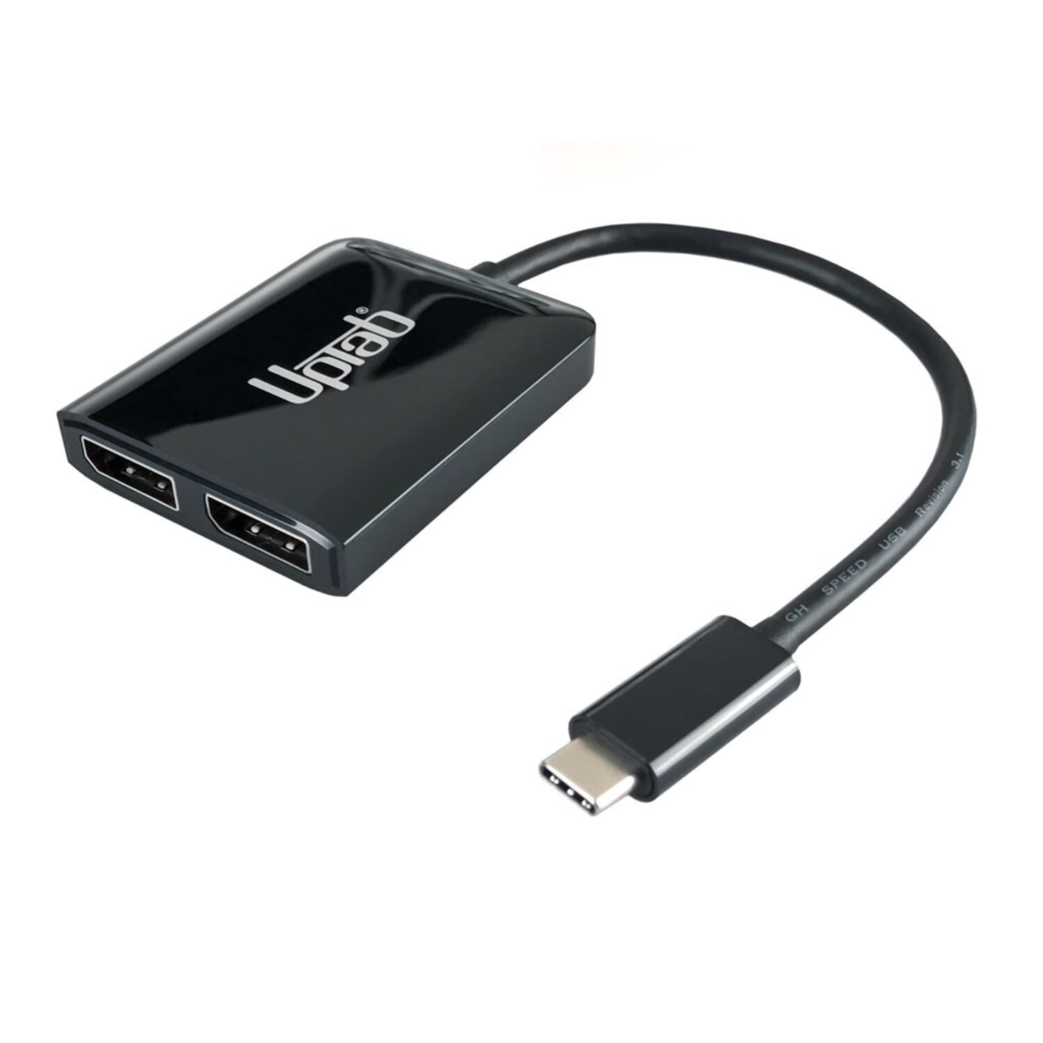 USB C to Dual DisplayPort 8K MST Adapter - Walmart.com