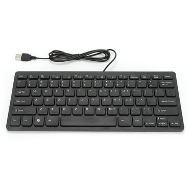 Anself Mini Wired USB Keyboard 78 Keys Small Waterproof Keyboard for ...
