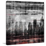 Parvez Taj "Bold City" Print on Canvas - Walmart.com