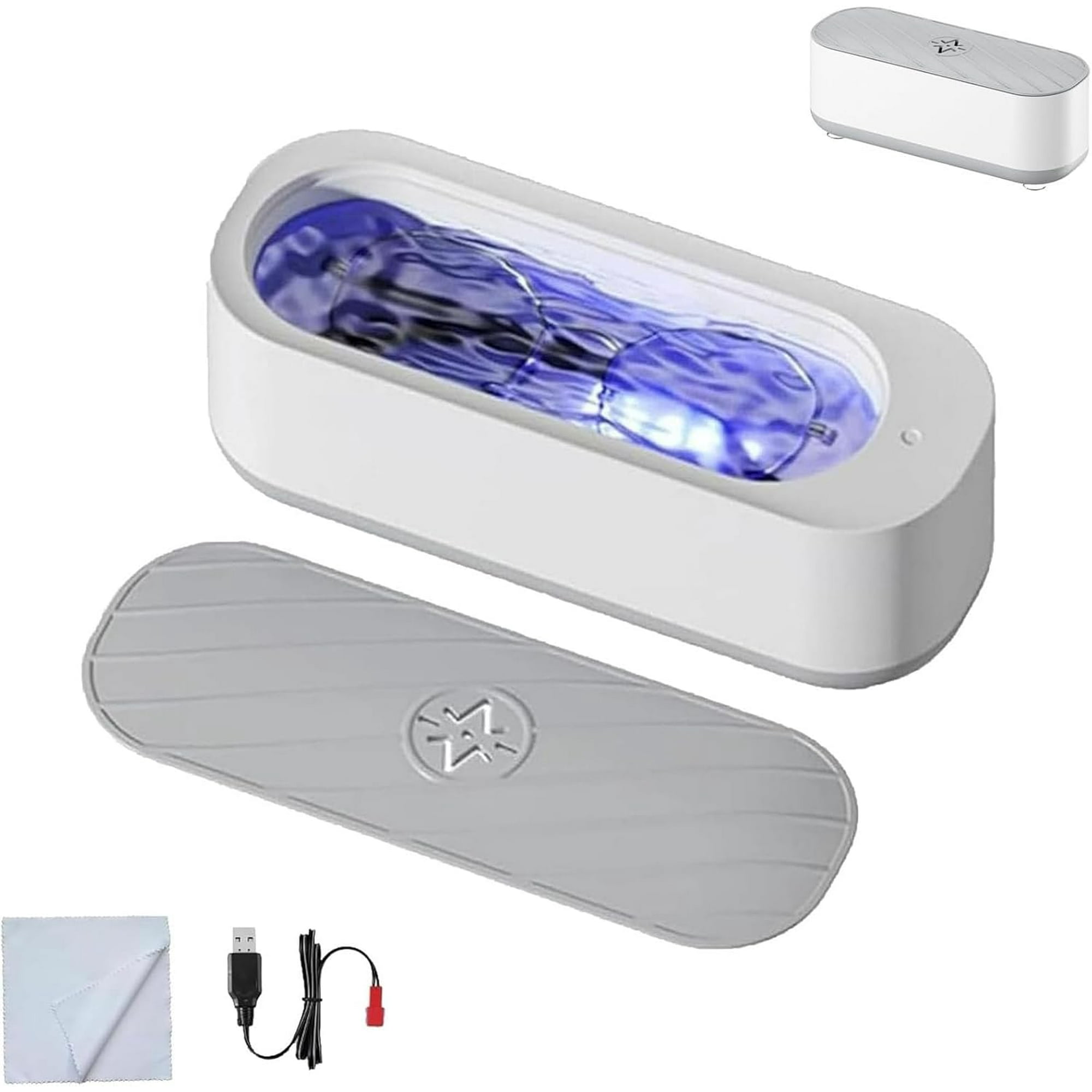 Click here for Yymxxlw Clearzy Ultrasonic Glasses Cleaner  Rotate... prices