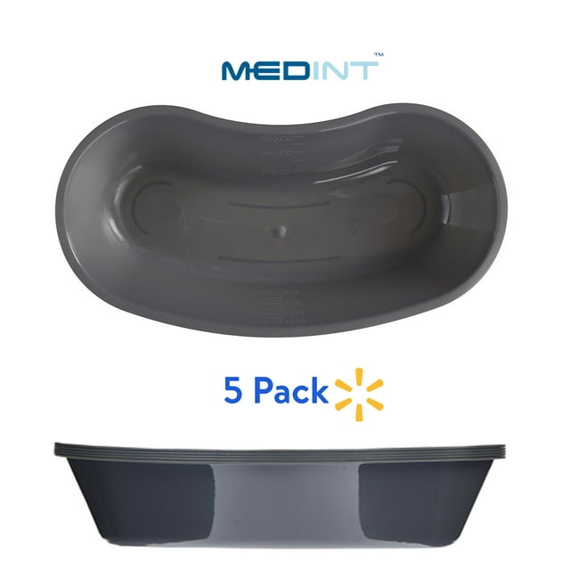 500cc Kidney Shaped Emesis Basin PKG (5) - Walmart.com