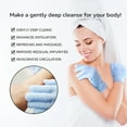 EvridWear Exfoliating Nylon Dual Texture Shower Gloves for Body Scrubs ...
