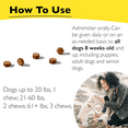 Bach RESCUE Pet Calming Chews for Dogs, 60 Soft Chews - Walmart.com