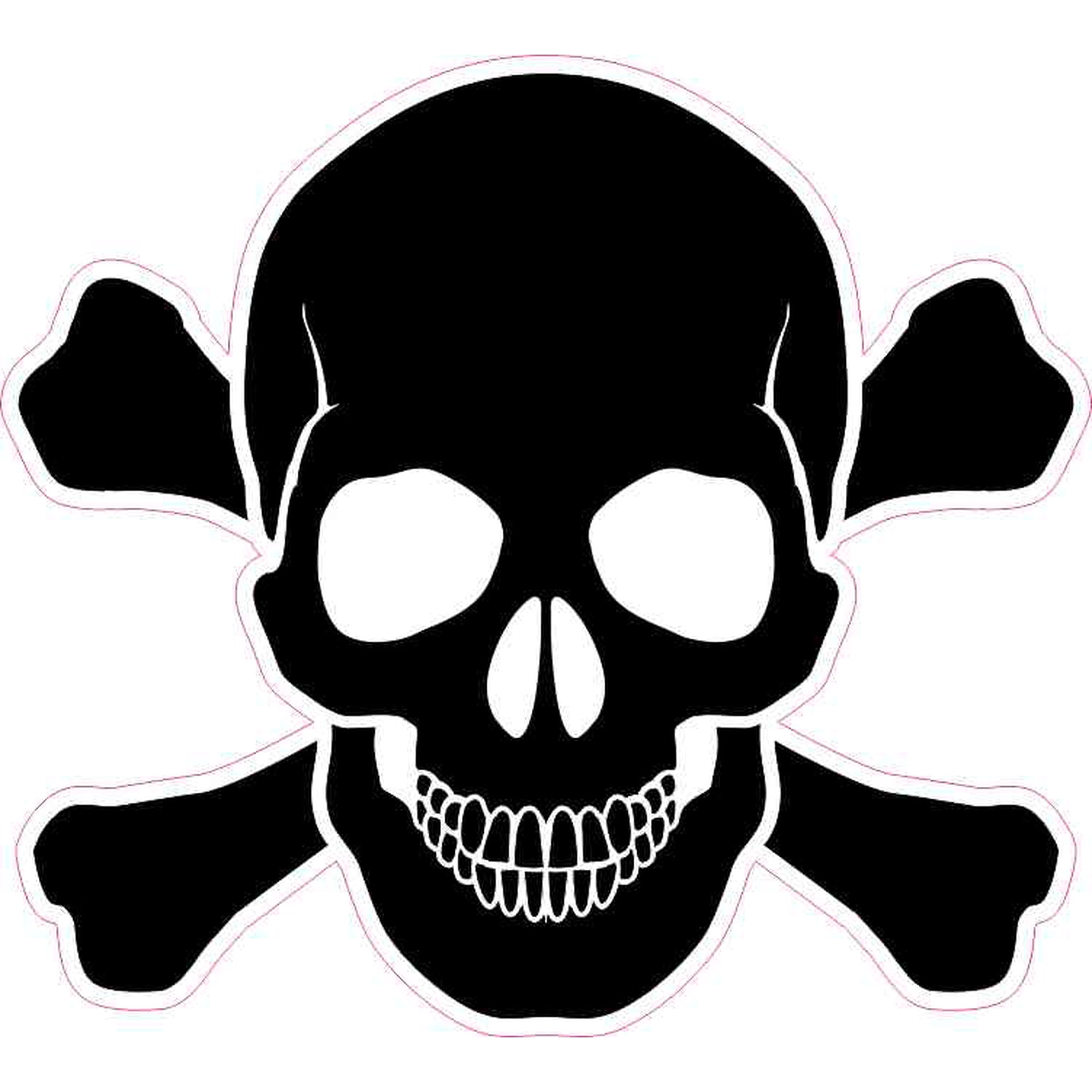 Skull And Crossbones Decal