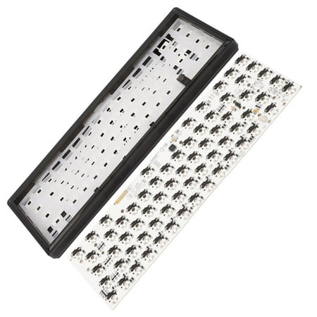 DIY Keyboard Kit, Mechanical Keyboard DIY Kit ABS Shell 67 Keys RGB ...