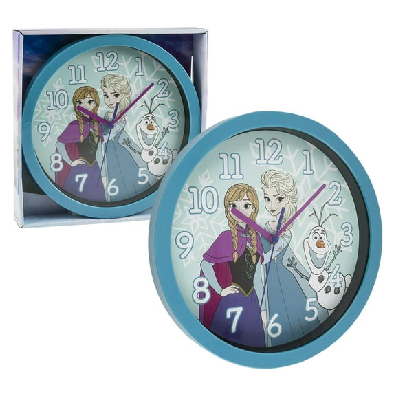 Disney Frozen Wall Clock ~ 10" - Features Elsa Anna Olaf and Perfect ...