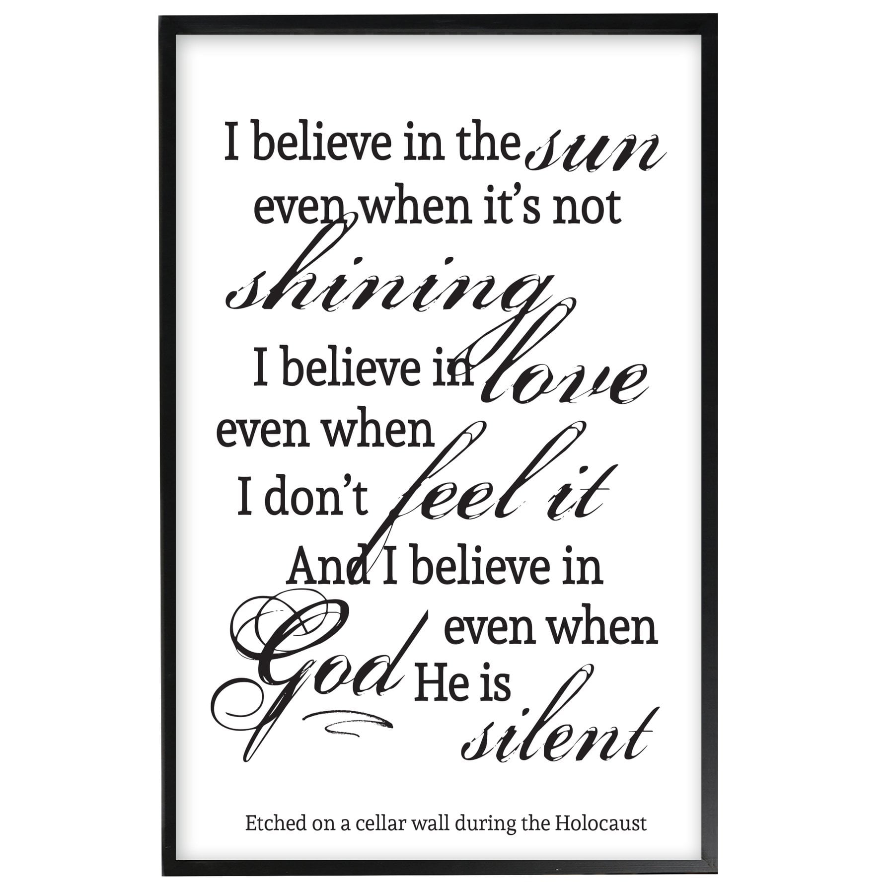 Home Wall Decor Shadow Box For Family - Inspirational - Walmart.com