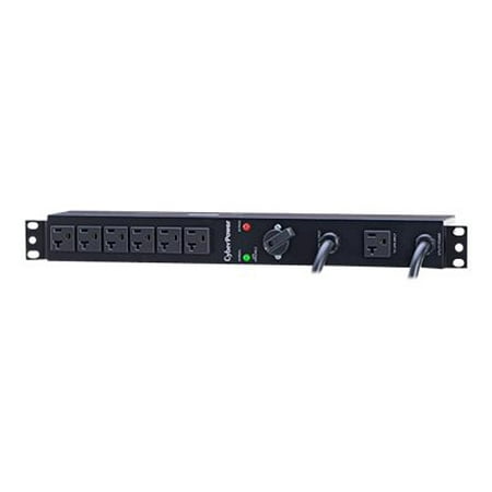 CyberPower Maintenance Bypass PDU MBP20A6 - Power distribution unit (rack-mountable) - input ...