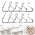 4PCs Table Cloth Clips, Transparent Tablecloth Clips, Plastic Table ...