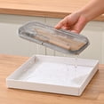 Easy to Clean Dishwasher Cutlery Storage Rack Stainless Steel Texture ...