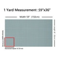 Feelyou Checkered Fabric by the Yard 2 Yards for Teens, Rectangle ...