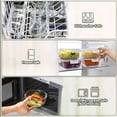 24-Piece Glass Food Storage Containers with Upgraded Snap Locking Lids ...