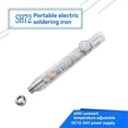 65W Electric Soldering Iron Portable Welding Tool 220-400 Adjustable ...