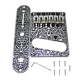 Mioren Telecaster Bridge Plate Set Telecaster Guitar Bridge Zinc Alloy ...