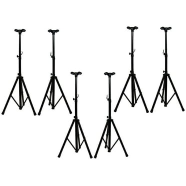 Pyle Pro Pair of Adjustable Extending Height Tripod Speaker Stand Holder Mount - Walmart.com