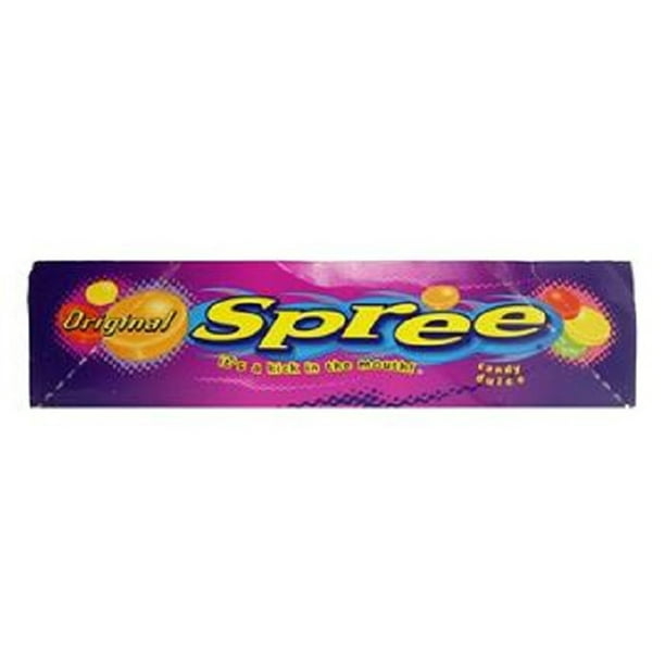 Spree Original Candy Rolls 36 (1.77oz) - Walmart.com Spree Original Candy Rolls 36 (1.77oz) - Walmart.com