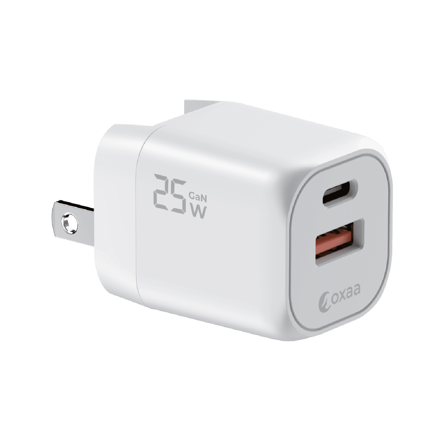 Click here for Oxaa 25w 2-Port Usb Gan Fast Wall Charger Usb C &... prices