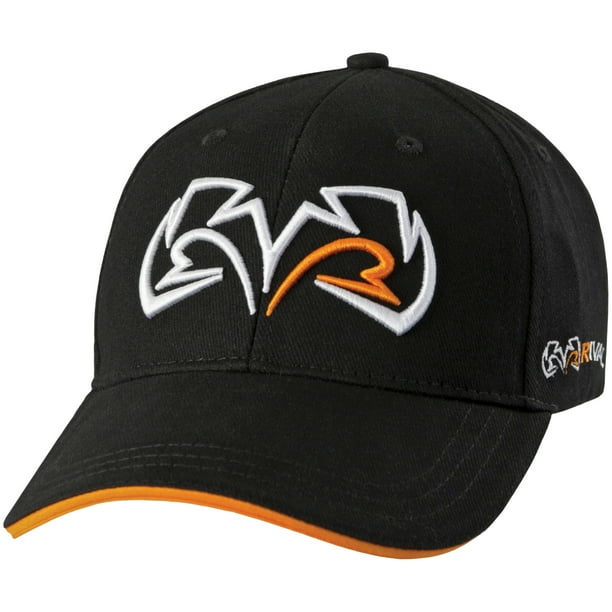 Rival Boxing Logo Baseball Cap - Black/Orange/White - Walmart.com ...