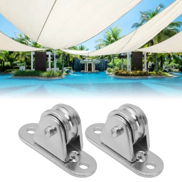 Pulley Block Silent Pulley Wheel, Stainless Steel Wall Mounted Pulley ...