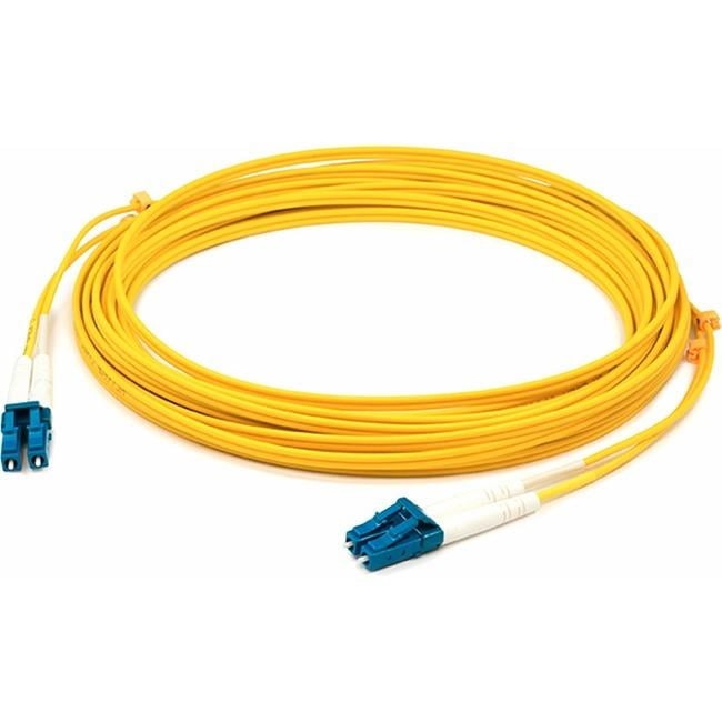 AddOn 45m Single-Mode fiber (SMF) Duplex LC-LC OS1 Yellow Patch Cable ...