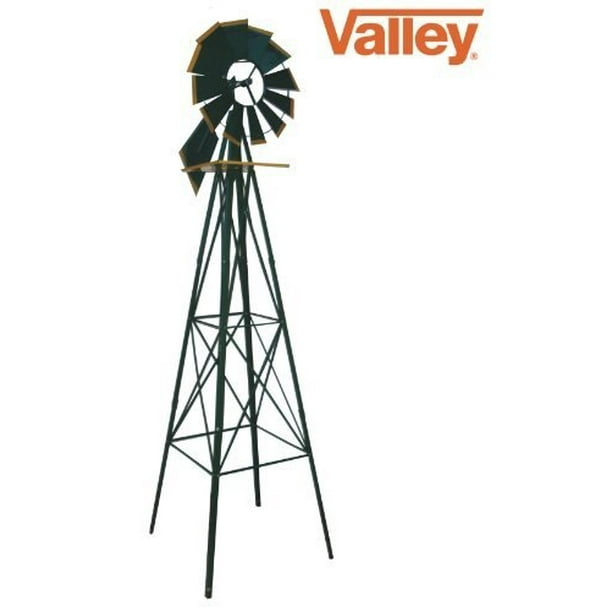 Valley 8 Foot Steel Windmill - Walmart.com - Walmart.com