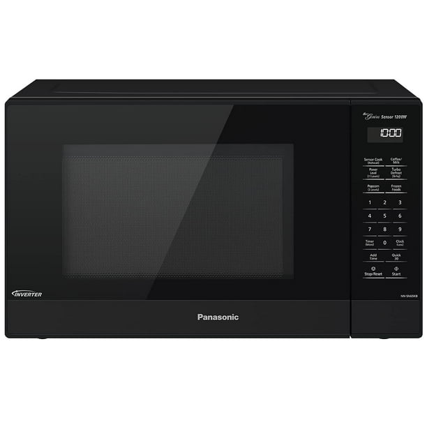 Panasonic NN-SN65KB Horno microondas con tecnología inversor 1200W, 1.2 ...