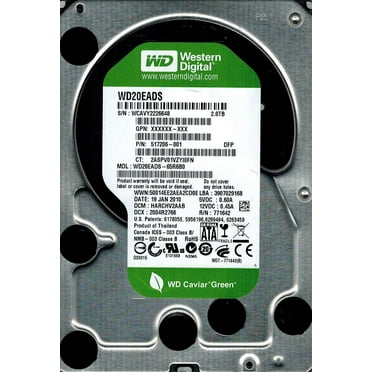 Western Digital WD20EADS-98R6B0 2TB DCM: HARCNV2CAB - Walmart.com