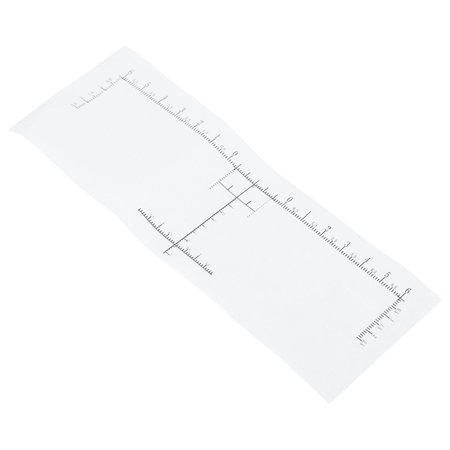 Eyebrow Measurement Ruler, 100pcs Eyebrow Ruler Disposable Eyebrow ...