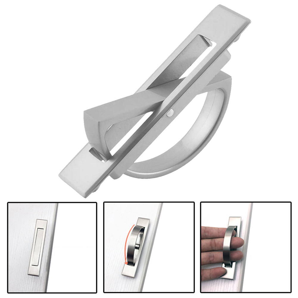 LeKing Modern Tatami Handle Rotating Concealed Stainless Steel Tatami ...