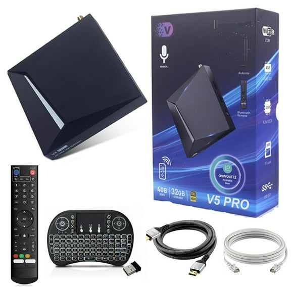 Vseebox V5 Pro 6K Ultra HD Streaming Media Player with Voice Control ...