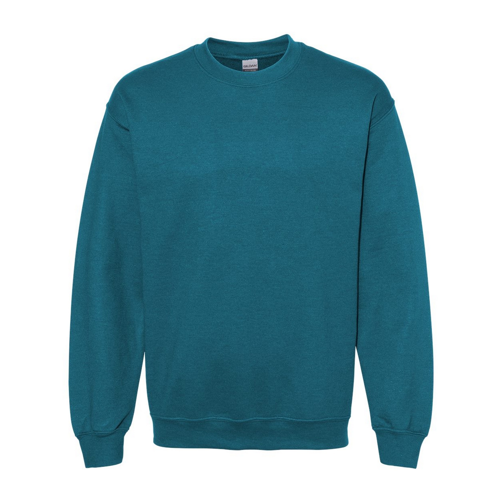 Gildan- Sudadera de cuello redondo unisex con mezcla de tejidos (Azul ...