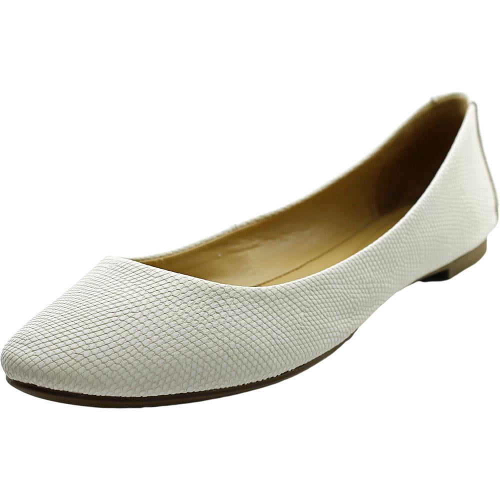 Gessey Women White Flats - Walmart.com