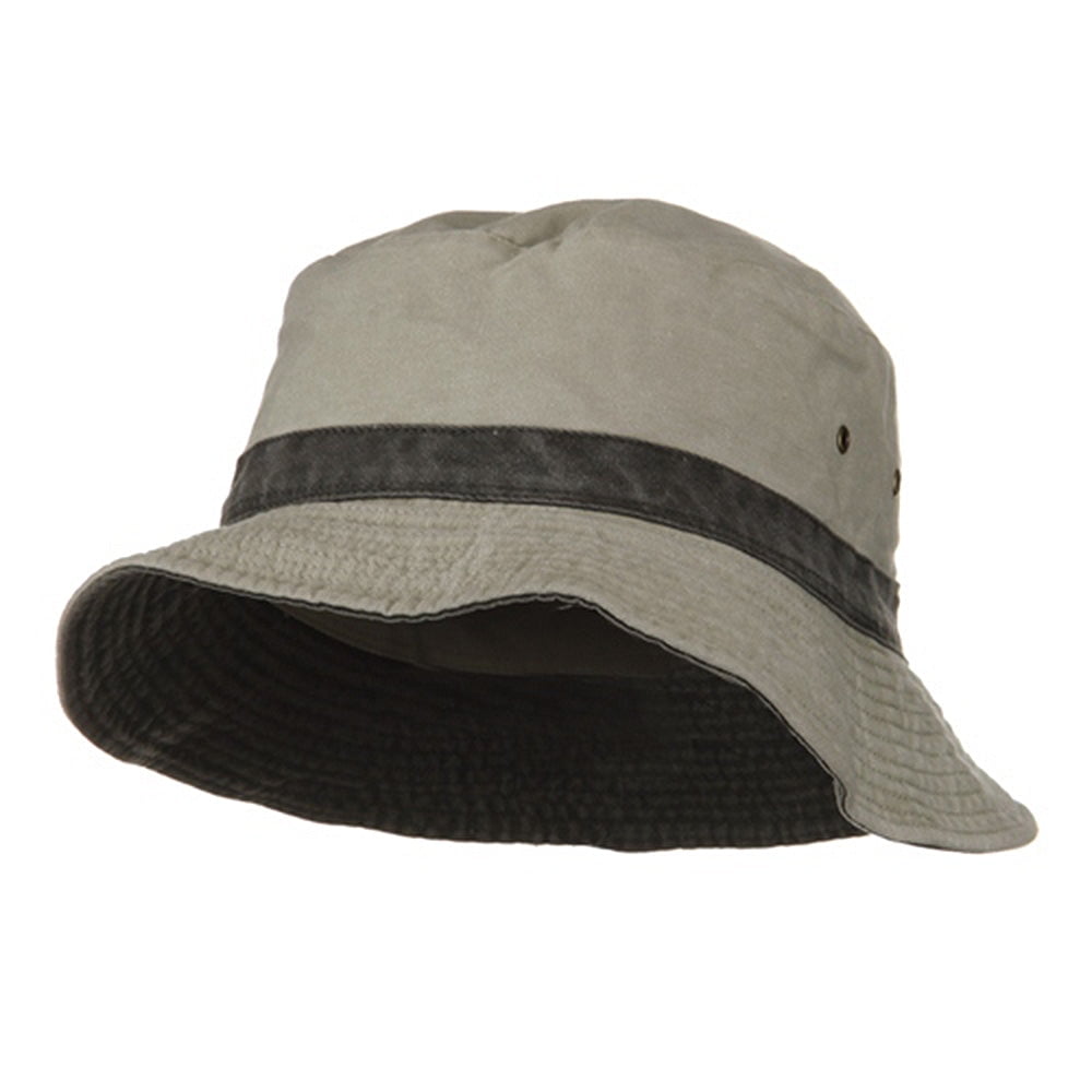 Big Size Reversible Bucket Hats - Putty Black XL-2XL - Walmart.com