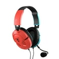 Turtle Beach Recon Over-Ear Gaming Headset with Removable Mic, Red and ...